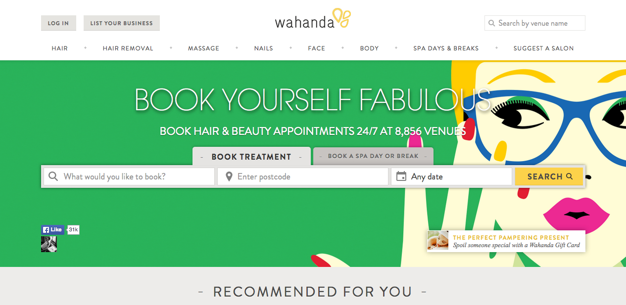 Beauty booking site Wahanda rebrands as Treatwell | The Branding Journal